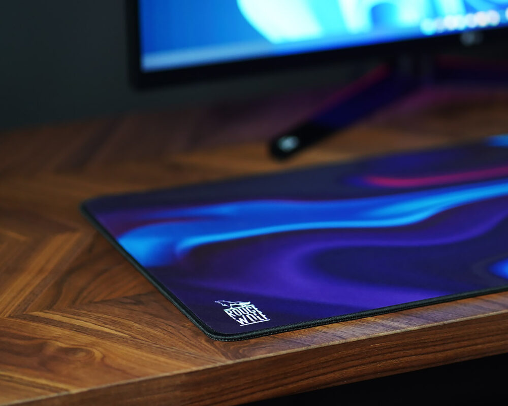 Mouse Mat - Liquid - Rouge Wolf
